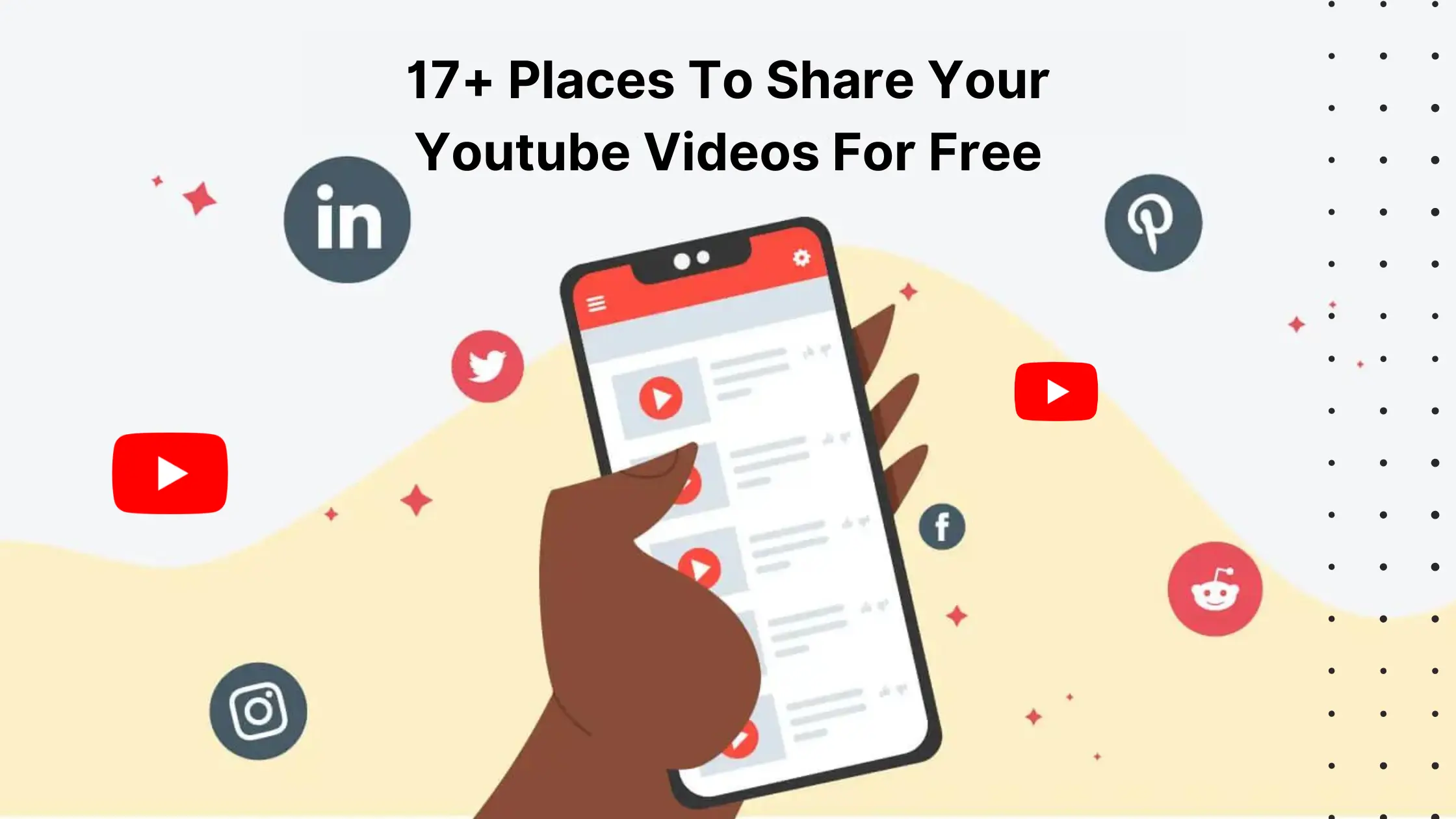 17+ Places To Share Your Youtube Videos For Free in 2025 - Be.Live Blog
